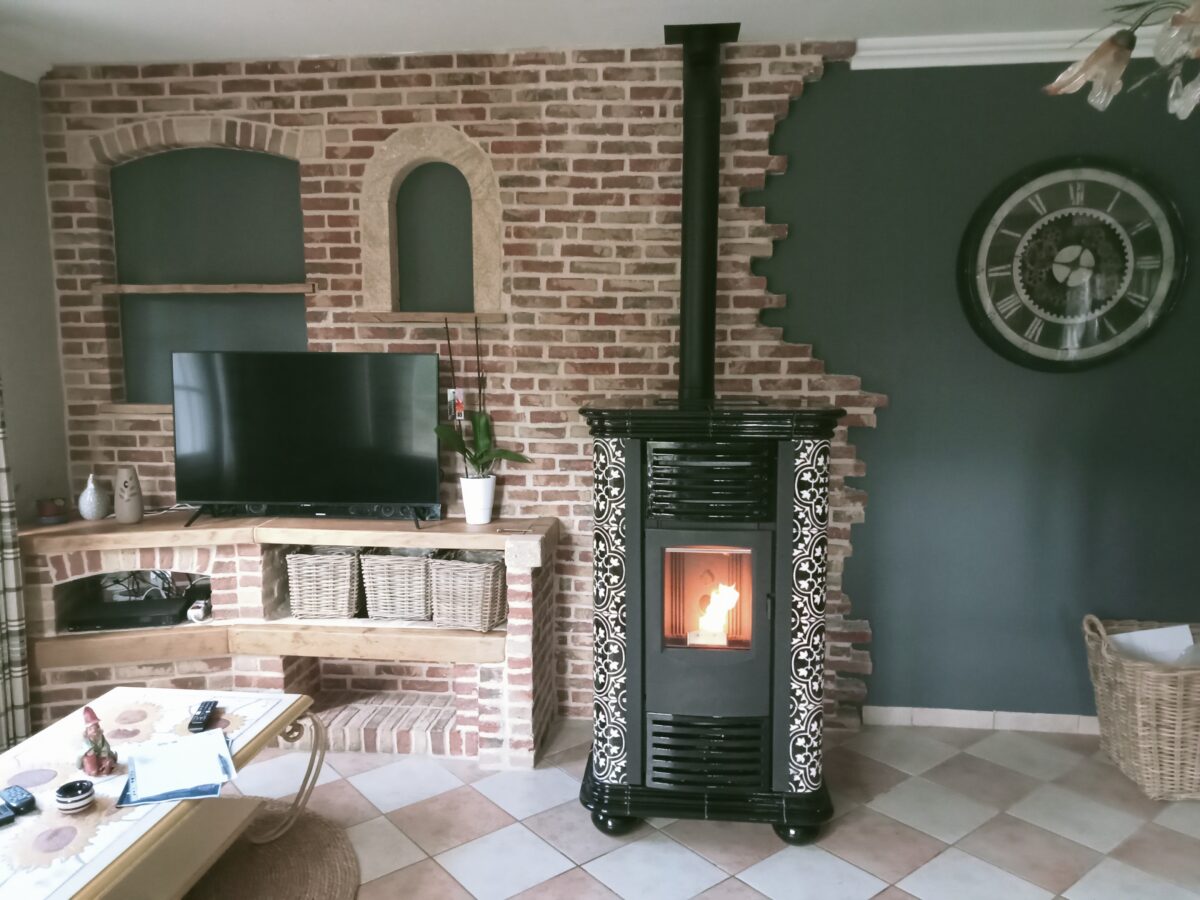 Poêles à bois céramique classique - Atelier Céramique Régnier